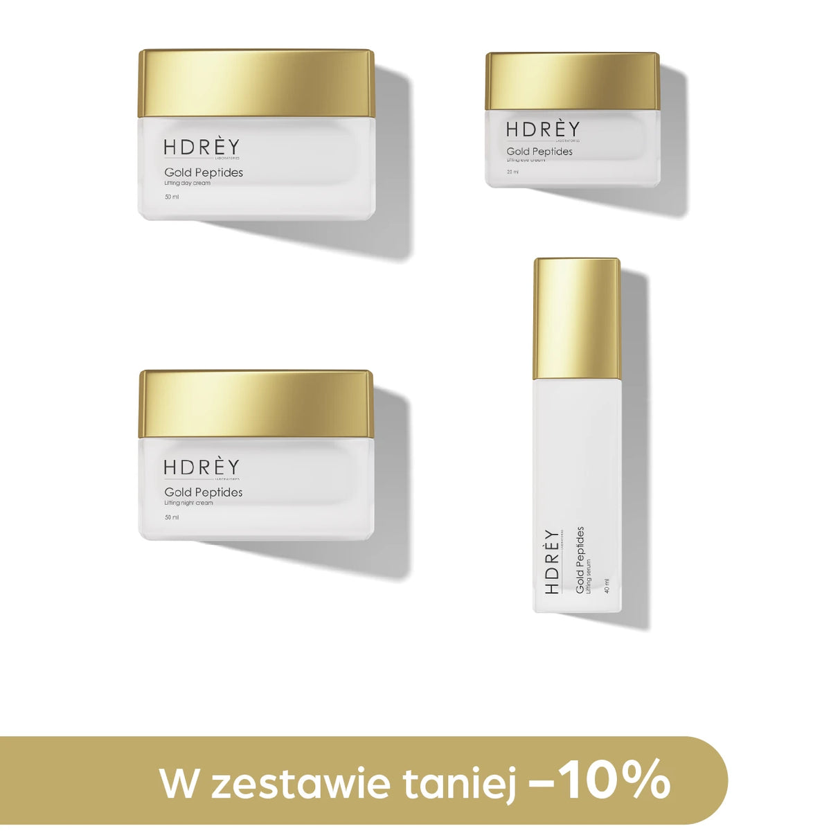 Gold Peptides Set – HDRÈY LABORATORIES